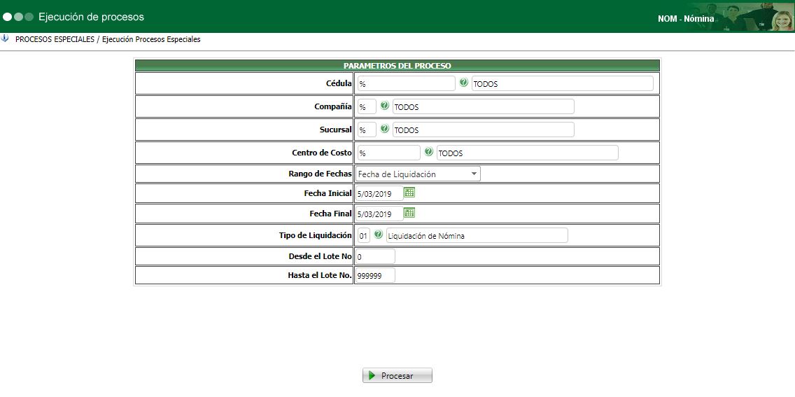 Envío Comprobantes de Pago - Lotes
